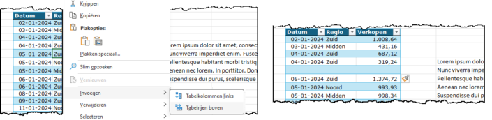 Maak altijd een tabel! - Toels-PC