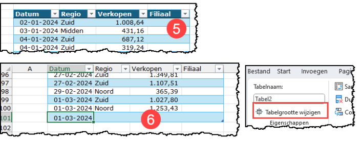 Maak altijd een tabel! - Toels-PC